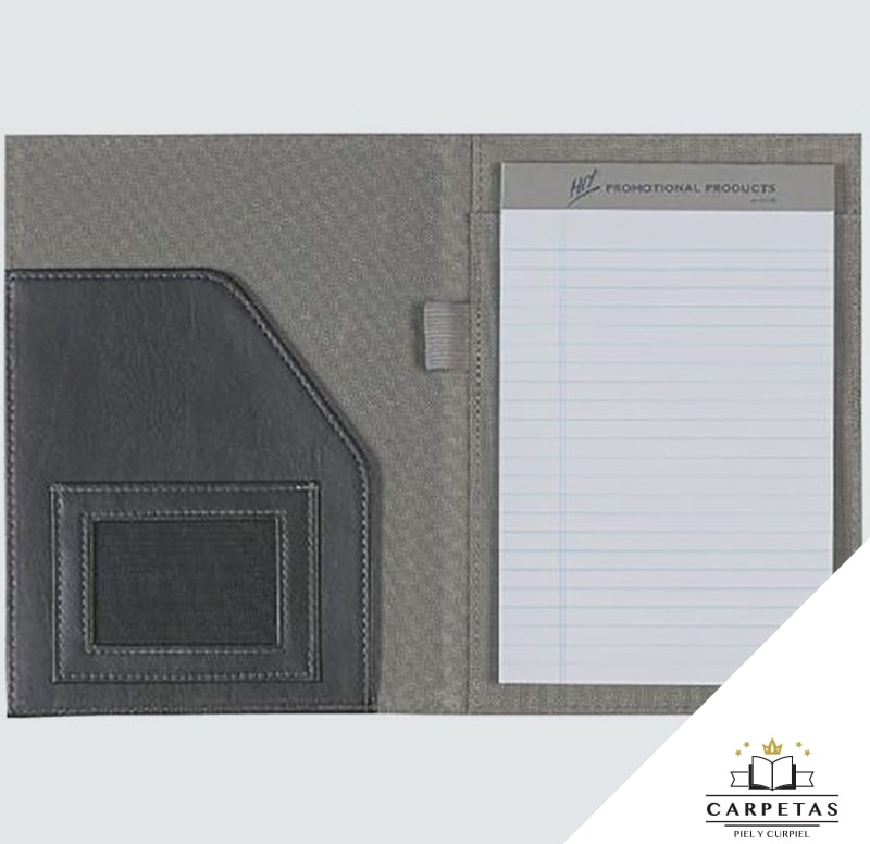 Carpeta Publicitaria con tarjetero y solapa para documentos - Carpetas ...